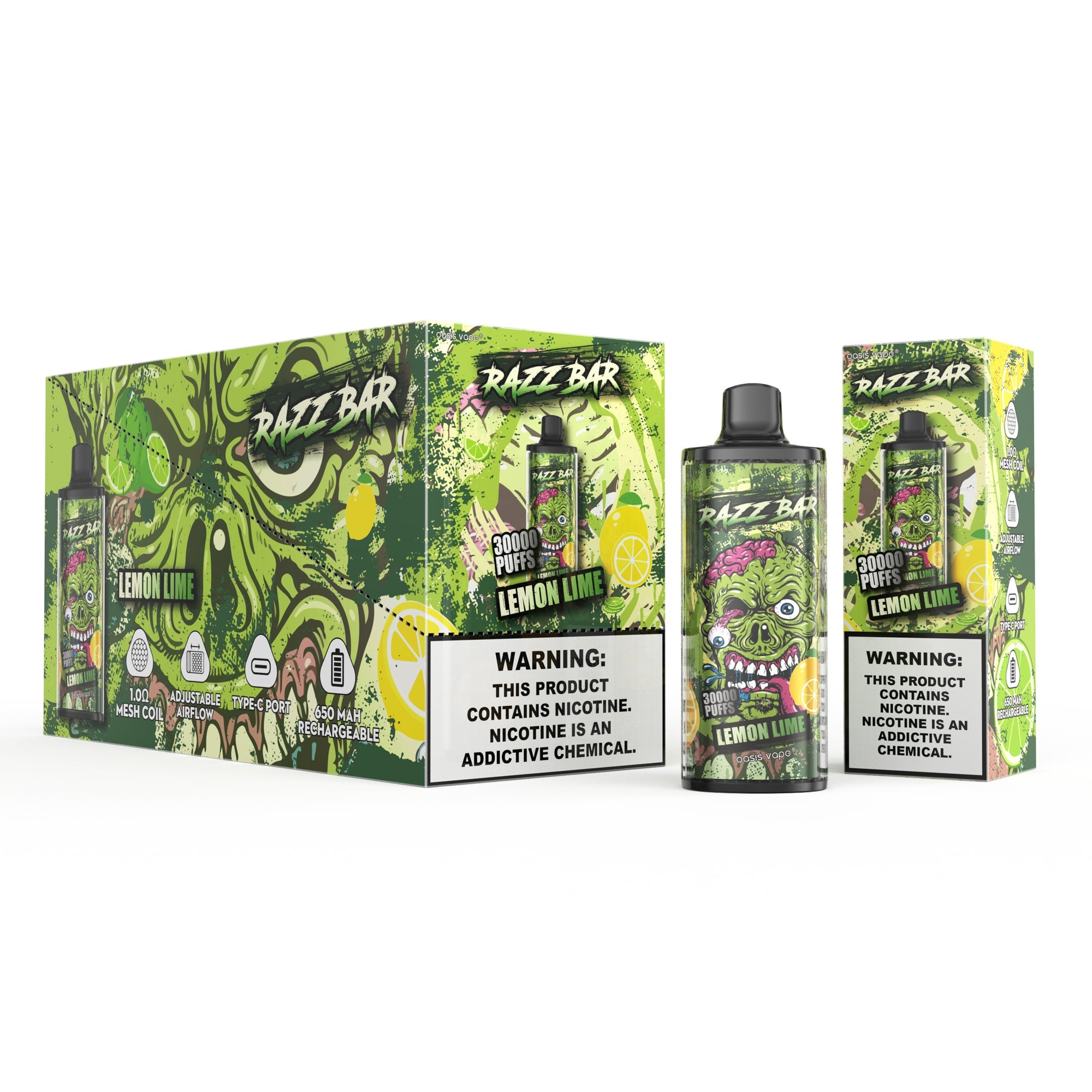 RAZZBAR 30K LEMON LIME - SnusMart