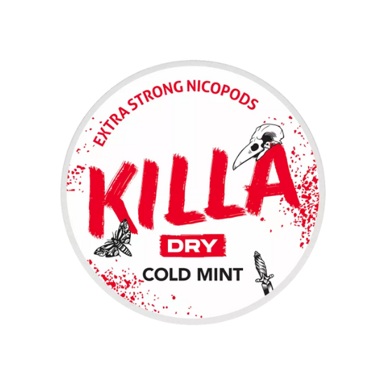KILLA COLD MINT DRY (Copy) - SnusMart