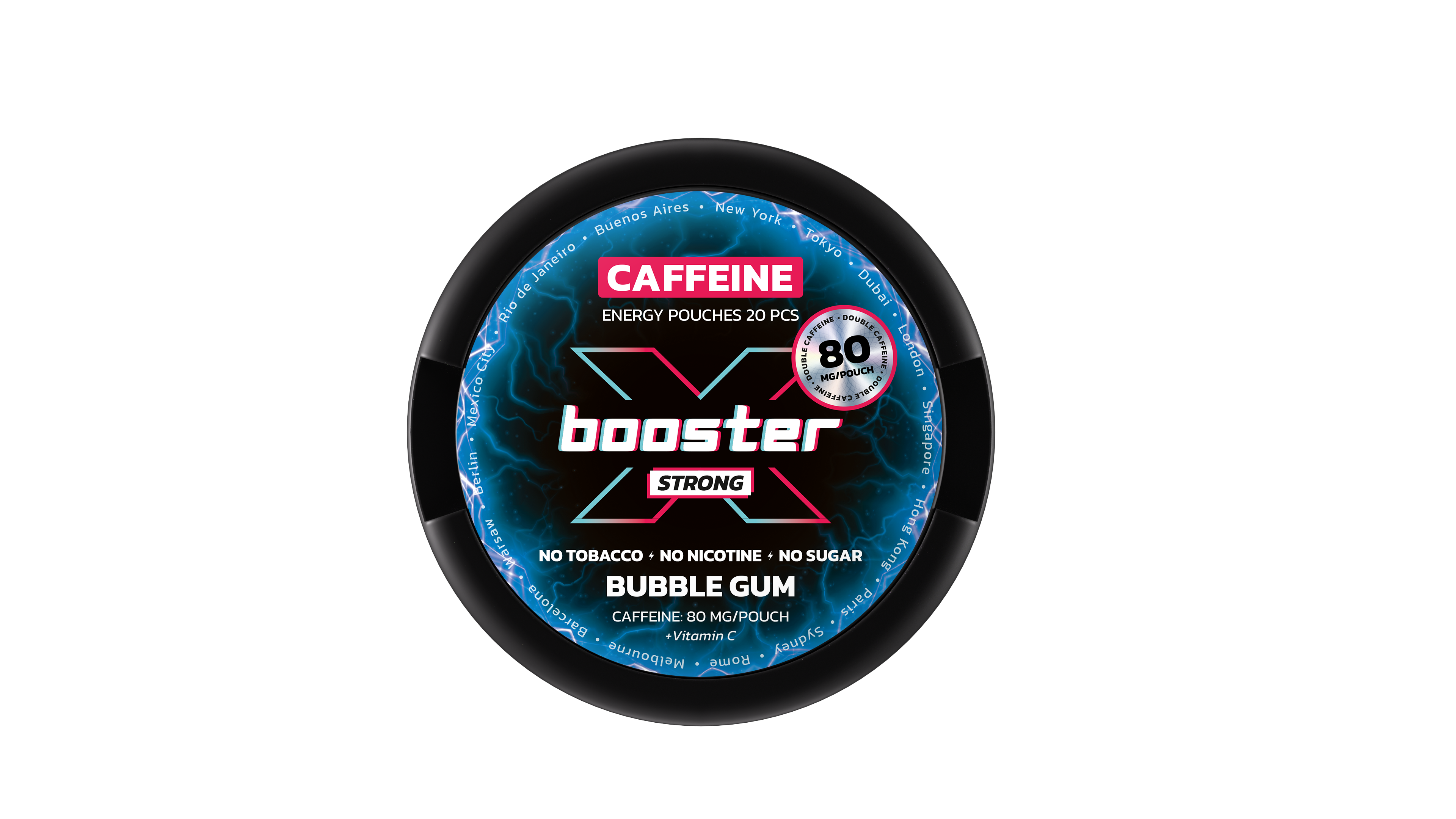 X-BOOSTER BUBBLEGUM 80 MG - SnusMart
